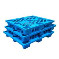 China 1200*1000 nine feet flat surface nestable solid top rack able plastic pallet for sale