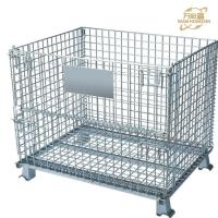 China Powder Coating Warehouse Storage Stackable Welded Inverted Type Connecting Shelf for sale