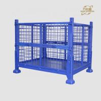 China Detachable hot dip galvanize metal storage stackable rack pallet for sale