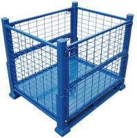China Upright Pallet Storage Cage Warehouse Rack System Column Protector Heavy Duty for sale