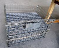 China Industrial Stackable Pallet Cages Forklift Pallet Storage Portable Stacking Racks for sale