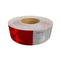 China Waterproof Aluminized White And Red DOT C2 COT-C2 Reflective Sticker Tapes for sale