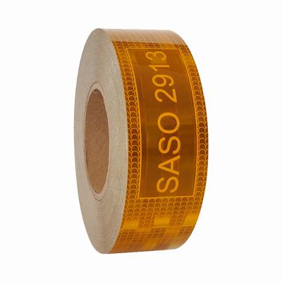 China Adesivos de fita refletiva de rádio metalizado SASO 2913 personalizados para aviso for sale