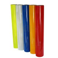 China High Strength Reflective Prismatic Vinyl Sheet Yellow Custom for sale