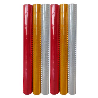 PET PVC 알루미늄 프리스마 반사 엽 필름 자기 접착 2800L