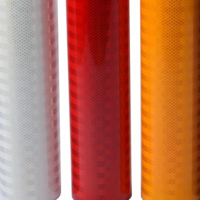 Китай ODM Adhesive EGP Reflective Sheet Orange Vinyl Для безопасности дорожного движения продается