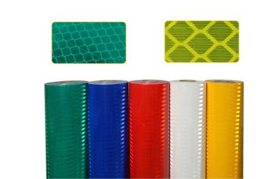 China Engineering Grade Prismatic Retro Reflective Sheeting For Traffic Signs for sale