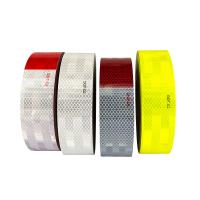 China Prismatic Vehicle Caution DOT Reflective Tape Customized for sale