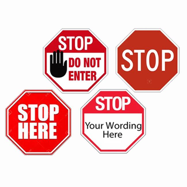 Street Slow Down School Zone Road Warning Signs Custom Size Shape Fluorescent