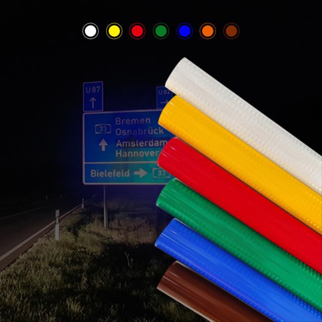 Manufacturer EGP Reflective Film Micro Prismatic Retro Reflective Sheeting For Traffic Sign