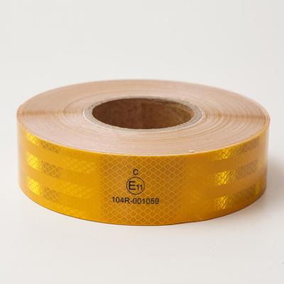China ECE 104R High Intensity Reflective Conspicuity Tape For Vechiles Self Adhesive for sale