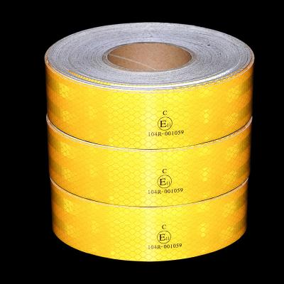Conspicuidad Retro Emark ECE ReflectiveTape Reflector Adhesivo para camiones pesados