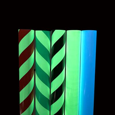 China 2-12h Waterproof Self Adhesive Photoluminescent Sheeting 1.22*45.72m For Safety Sign for sale