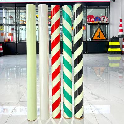 China Glow In The Dark Vinyl for Safety Warnings Self Adhesive Photoluminescent PVC for Emergency Signs and Hazard Markings for sale