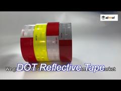 high visibility 2 inch dot c2 reflective conspicuity tape truck reflective stickers
