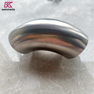China gr2 OD38mm OD57mm cotovelo de titânio soldado para indústria química à venda
