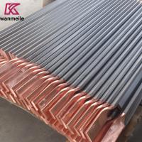 China Long-lasting Titanium Clad Copper Rectangular Bar for Electroplating ODM OEM for sale