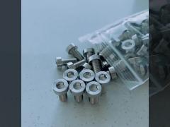 Gr2 Gr5 Ti6al4v Titanium stopkop schroef met hoge corrosiebestendigheid