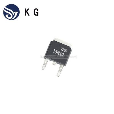 중국 15n10-G 파워 모스펫 트랜지스터 To-252 패키지 이산 반도체 제품 판매용