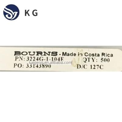 China 3224G-1-104 Potentiometers Variable Resistors 100K BOURNS Capacitor IC for sale