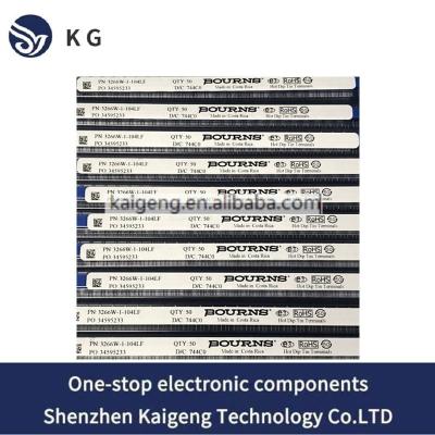 중국 번스 3266W-1-104LF 전위차계와 홀을 통한 가변 저항기 100Kohm 12Turn 판매용