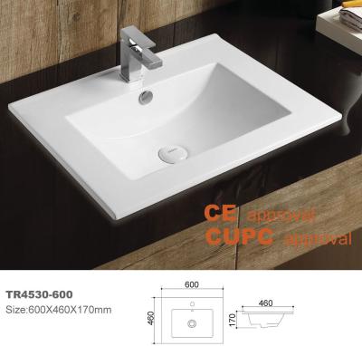 China best quality CE CUPC approved cabinet basin vainty bathroom sink  manufacturer made in China for sale