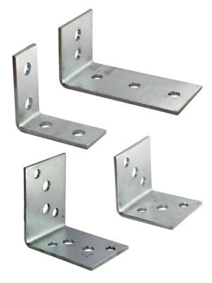China Electroplating Heavy Duty Galvanised Angle Brackets , 90 Degree Metal Bracket SGS for sale