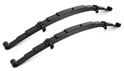 China Z Type Overload Leaf Springs Air Suspension , Black Color Leaf Spring Axle for sale