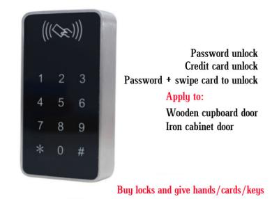 China Intelligent Sauna Induction Lock Stainless Steel Material For Drawer / Locker for sale