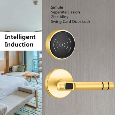 China Electronic RFID Hotel Lock Intelligent Induction Type With Separate Design for sale