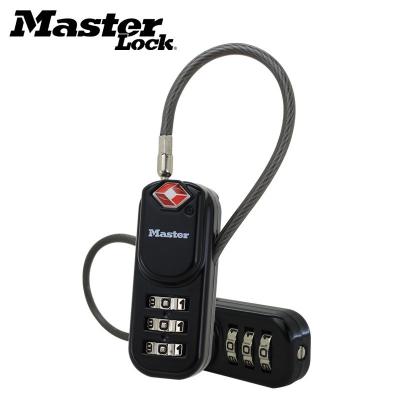 China Zinc Alloy Master Password Padlock , TSA4674 Cross - Border Travel Luggage Lock for sale