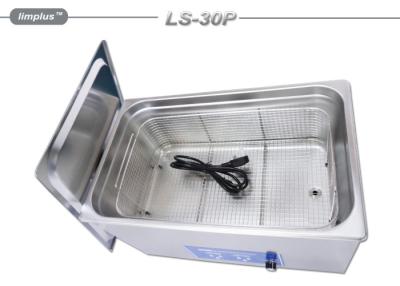 China Large Capacity 30liter Table Top Ultrasonic Cleaner Desktop Type Heat Exchangers Clean for sale