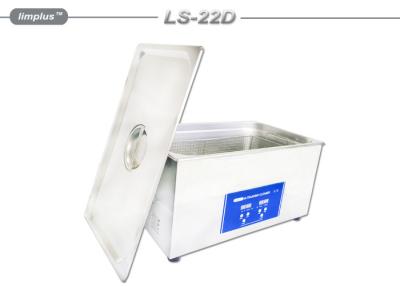 China Portable High Frequency Ultrasonic Cleaner Medical Instruments 22liter Capacity for sale