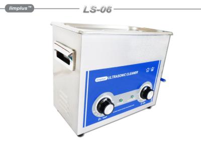 China Limpiador ultrasónico tablero del retiro del aceite 6L del hardware con la cesta en venta