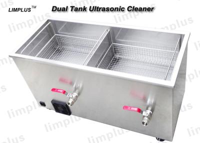 China Customized Ultrasonic Cleaning Machine With Industrial Rinsing / Dryer Tank 28kHz for sale