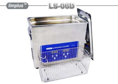 Cina LS - 06D uso del laboratorio del bagno pulizia a macchina/ultrasonica del pulitore ultrasonico della metropolitana del tubo di Digital di 6,5 litri in vendita
