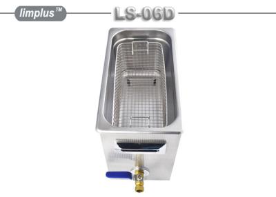 Cina LS - 06D uso del laboratorio del bagno pulizia a macchina/ultrasonica del pulitore ultrasonico della metropolitana del tubo di Digital di 6,5 litri in vendita