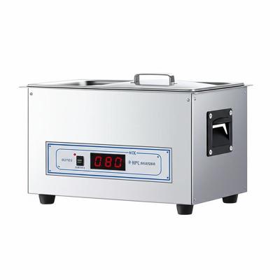 China Stainless Steel Tank Table Top Ultrasonic Cleaner with High Cleaning Effect and 0-80C Heating Setting for sale