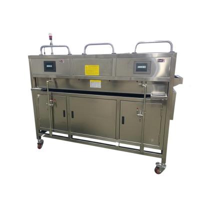 China Automatic Industrial Ultrasonic Cleaner with Solvent Recycle Filtration System Gross Weight 800KG for sale