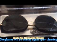 Banho mais limpo ultrassônico dos monóculos pequenos do uso do agregado familiar de Limplus com tanque de aço inoxidável