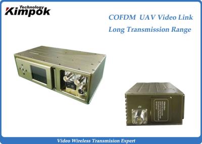 Cina Trasmettitore senza fili del trasmettitore 100KM Digital della lunga autonomia COFDM del UAV video in vendita