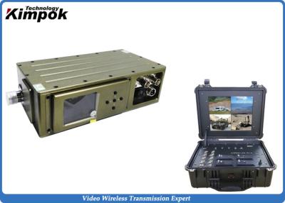 Cina trasmettitore mobile di 300-900mHz COFDM, trasmissione video della lunga autonomia di 5000mW USV in vendita