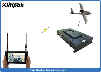 Cina Sistema di trasmissione a banda stretta basso senza fili di ritardo HD del video trasmettitore del UAV dell'elicottero dei fuchi in vendita