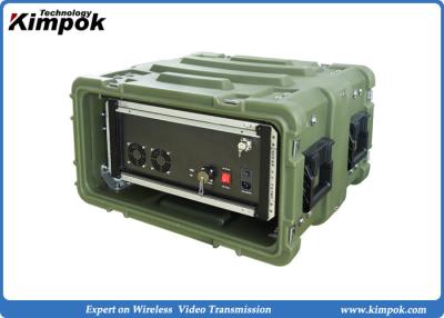 Cina collegamento 80-100km di video latenza bassa del trasmettitore della lunga autonomia COFDM di alto potere 100W video NLOS in vendita