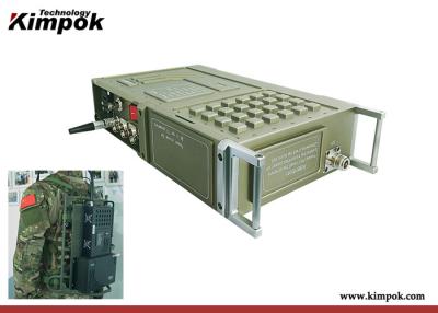 Cina Video mittente senza fili di Digital avoirdupois della lunga autonomia del trasmettitore HD di Manpack COFDM per il campo militare in vendita