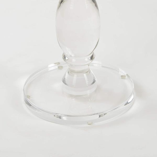 Quality 13.5'' Diameter Custom Acrylic Furniture Acrylic Coffee Table For Living Room for sale