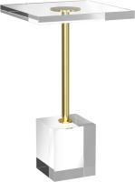 Quality Knock Down Design Clear Acrylic Coffee Table Lucite End Table OEM ODM for sale
