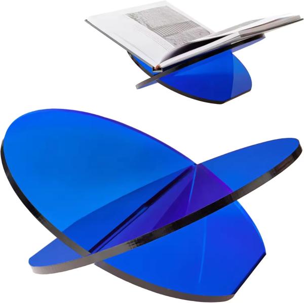 Quality Fashion Design X Shape Custom Acrylic Stand Assembled Acrylic Book Shelf for sale