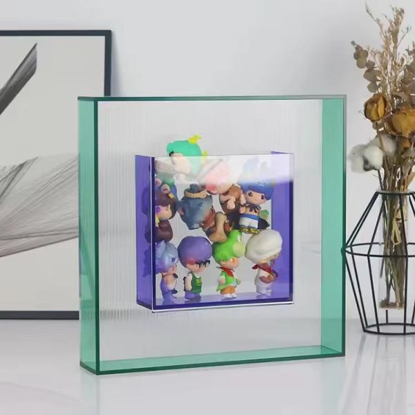 Quality Multifunctional Wall Mounted Acrylic Photo Frame Acrylic Frame Shadow Box for sale
