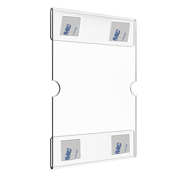 Quality 4 X 6 Inches Acrylic Photo Frame Wall Mounted Picture Frame With 3M Sticker On for sale